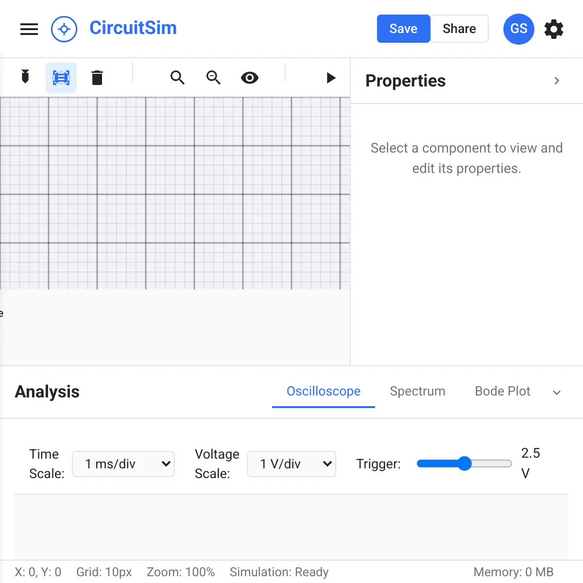 CircuitSim | Advanced Circuit Simulator