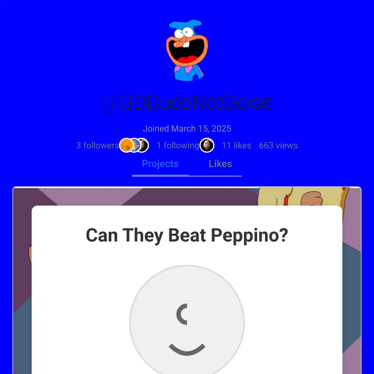 User Profile Page on Websim.ai