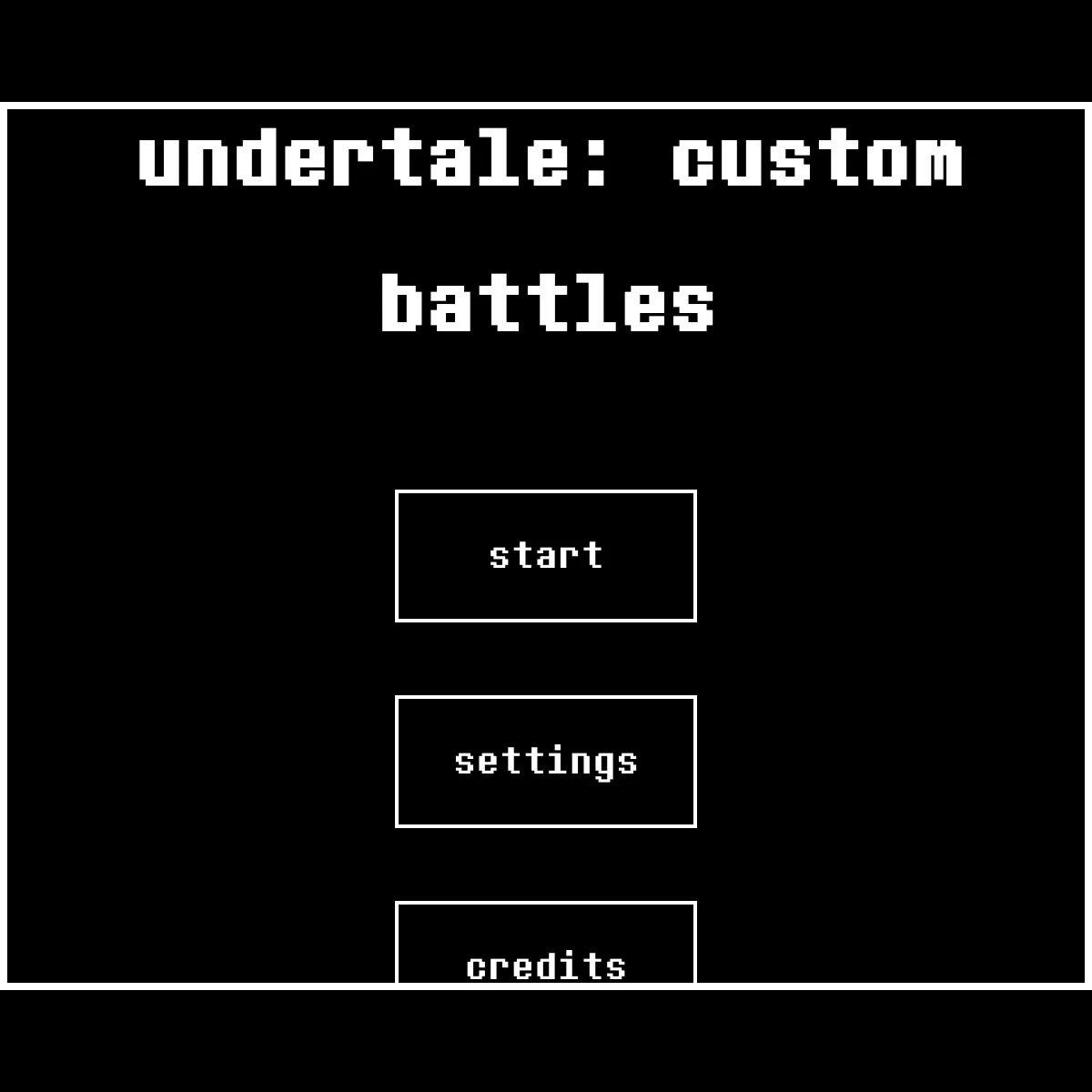 Undertale Custom Battles