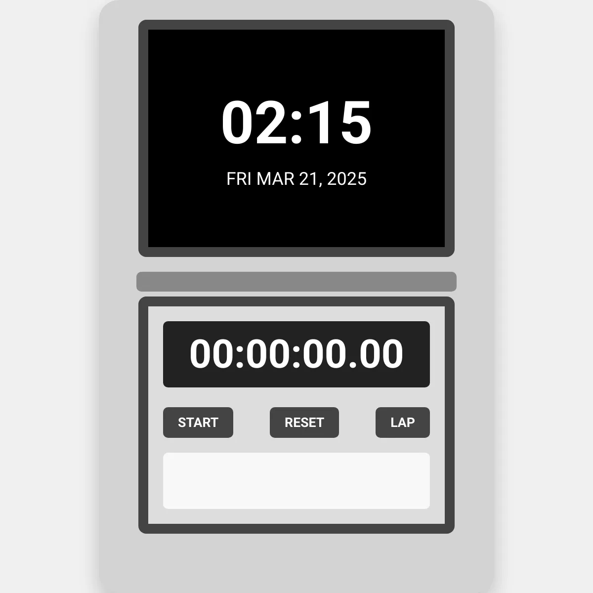 Nintendo DS Clock & Timer