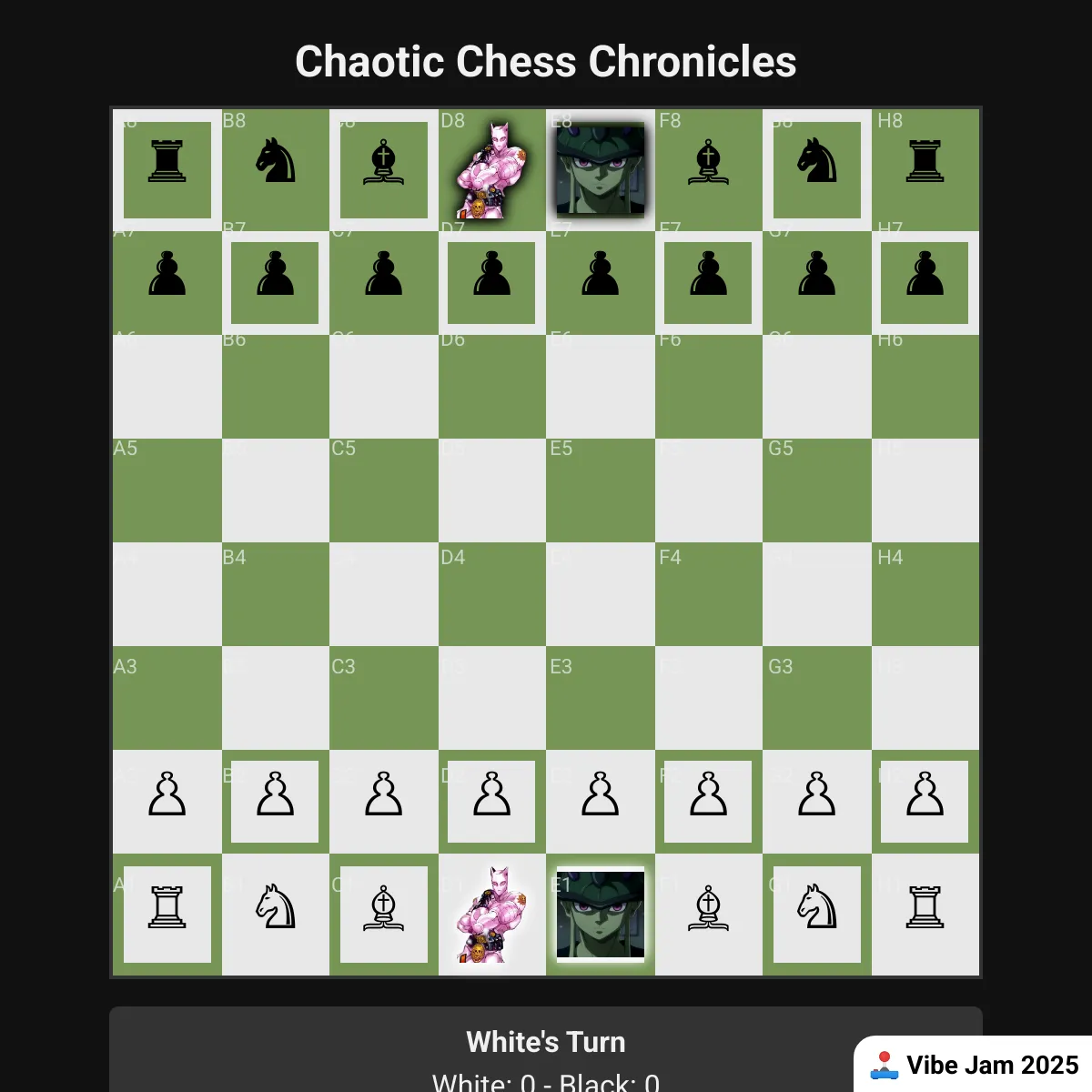 Chaos chess