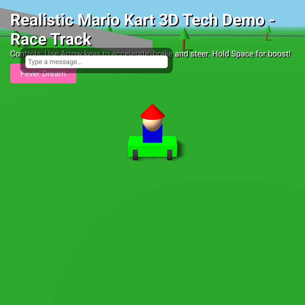 Mario Kart 3D Tech Demo - N64