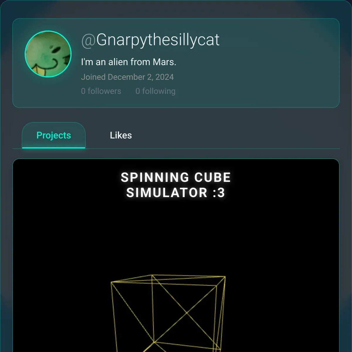 Websim Profile Showcase!