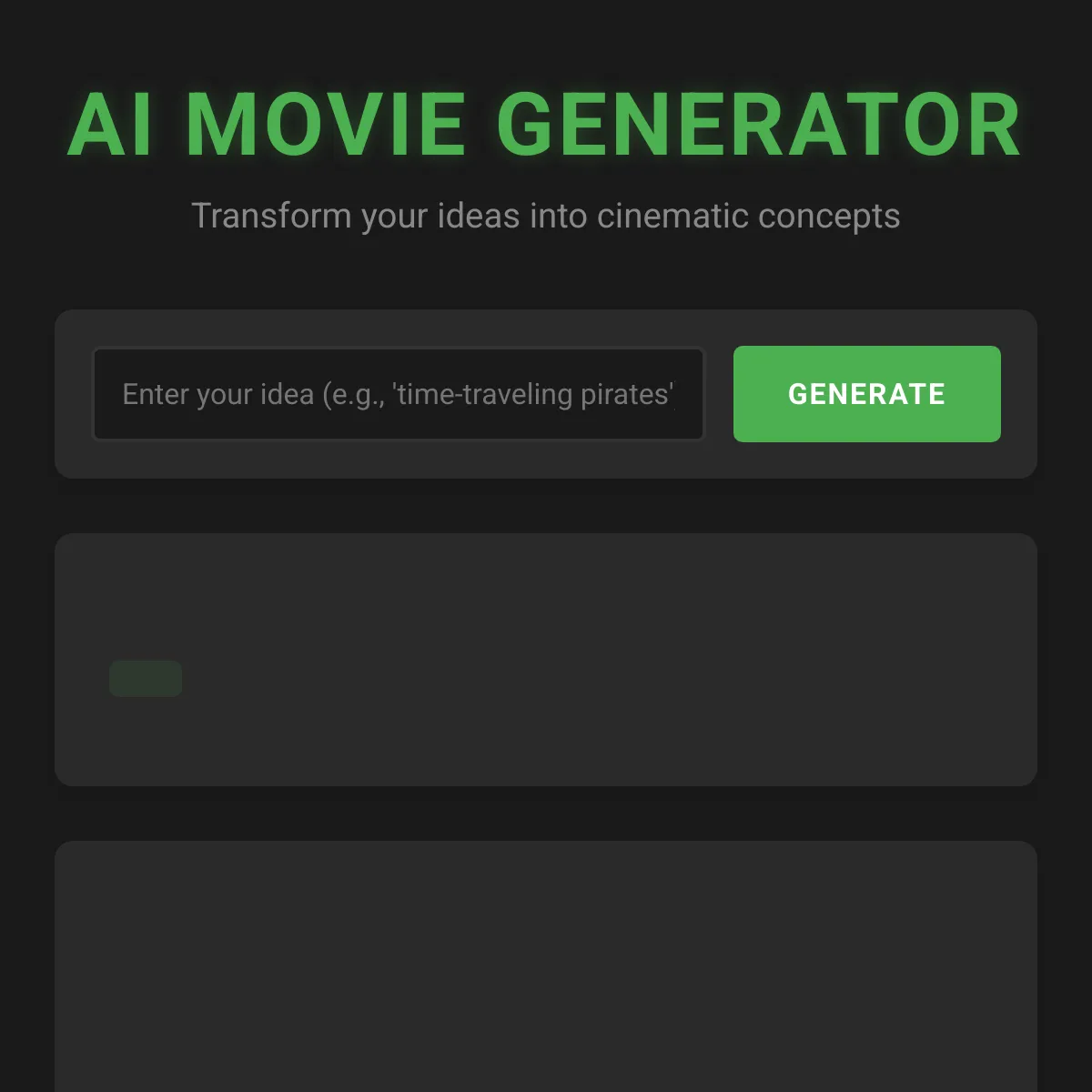 Movie Generator - Slideshow