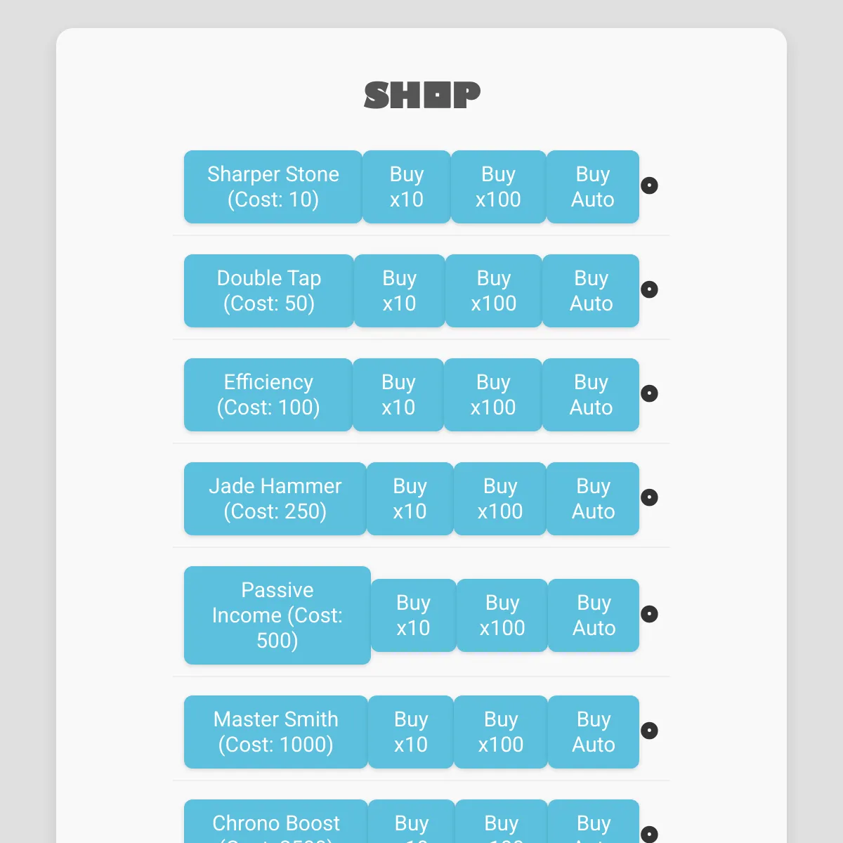 Material Clicker