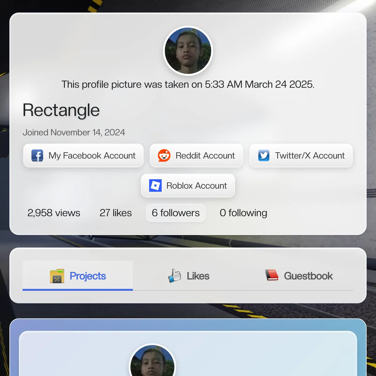 @214H's Profile – websim.com