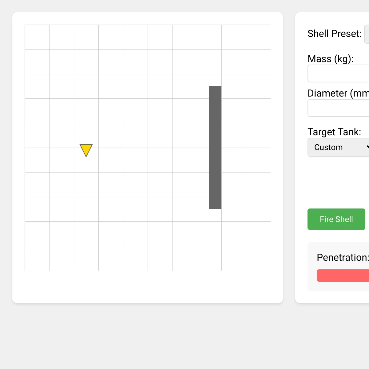 Armor Penetration Calculator