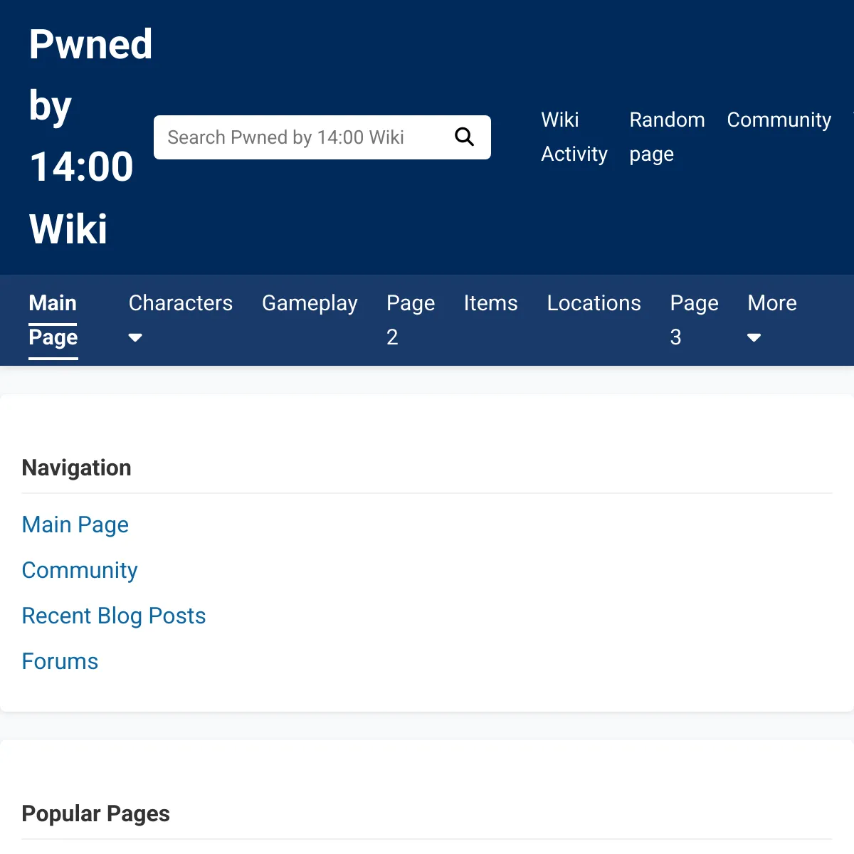 Pwned by 14:00 Fanmade wiki
