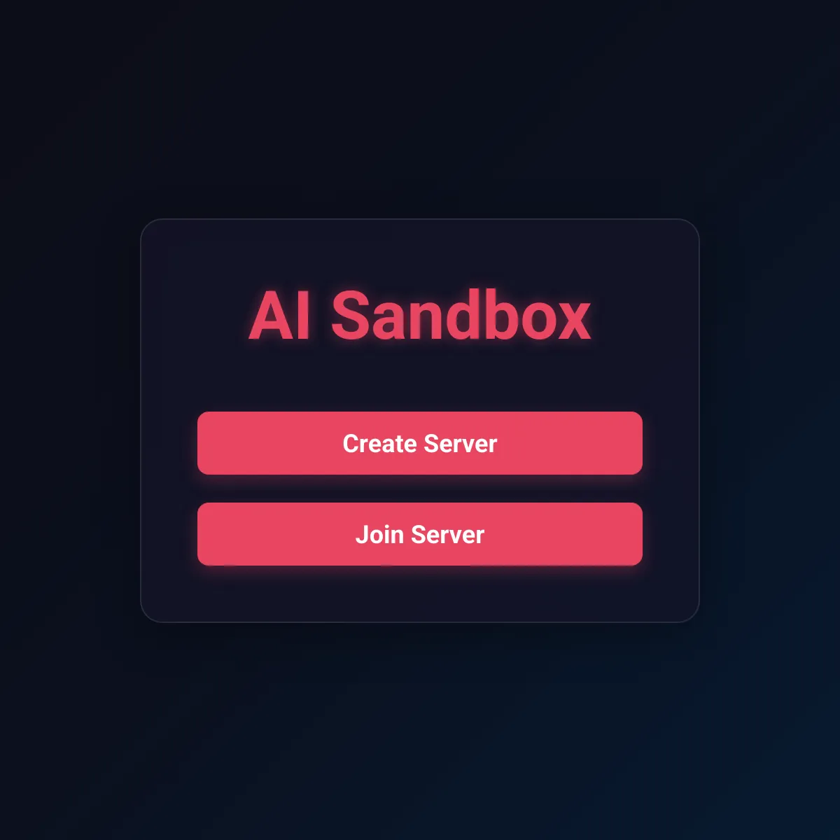 AI Sandbox Multiplayer