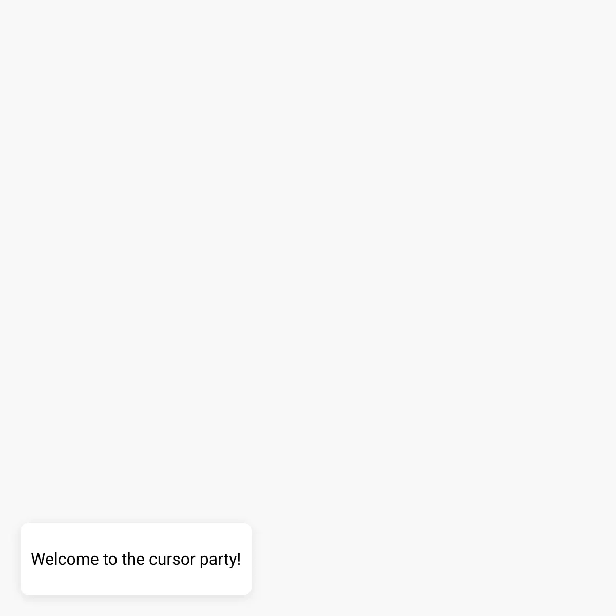 Cursor Party