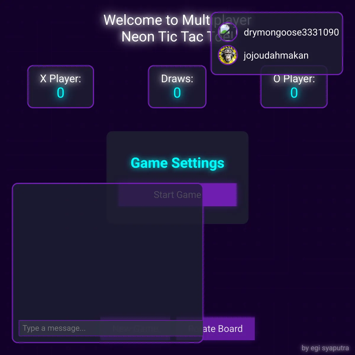 Neon Retro Tic Tac Toe: AI Challenge[jo]