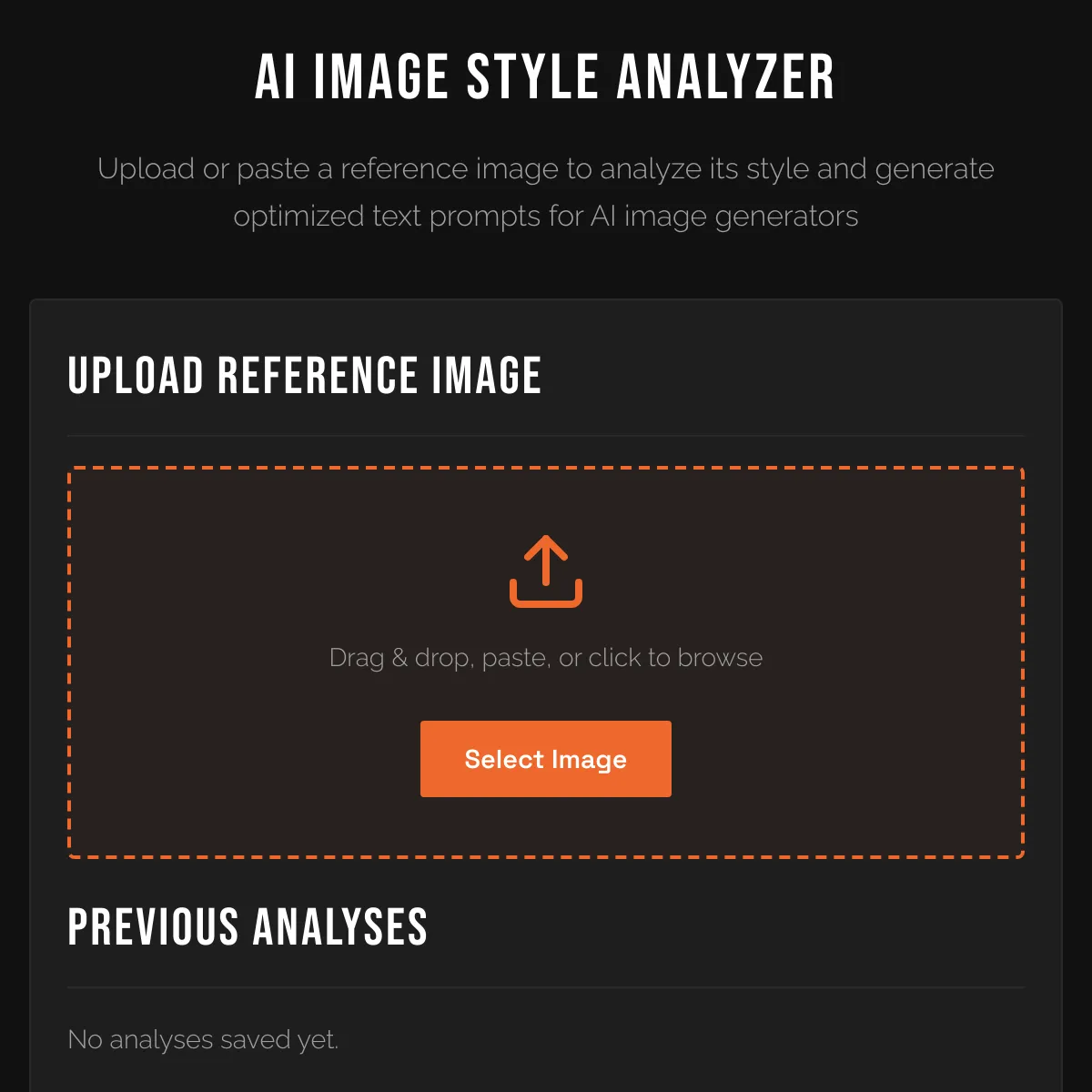 AI Image Style Analyzer