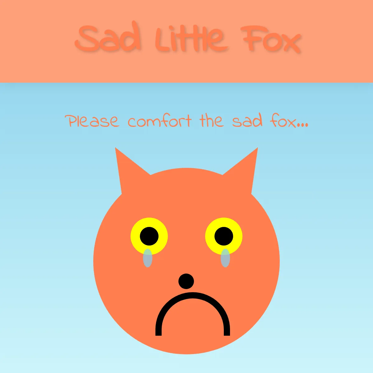 Sad Fox - Need Comfort 🦊