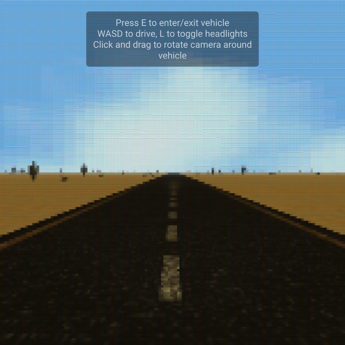 Three.js Infinite Floor