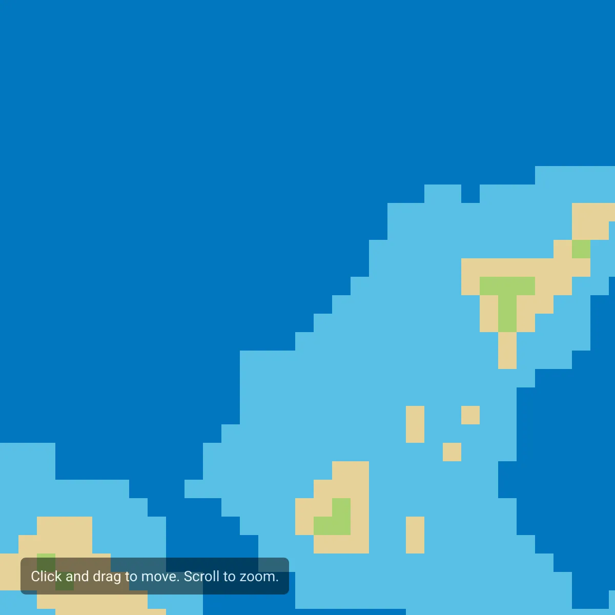 Pixel Terrain Map Generator