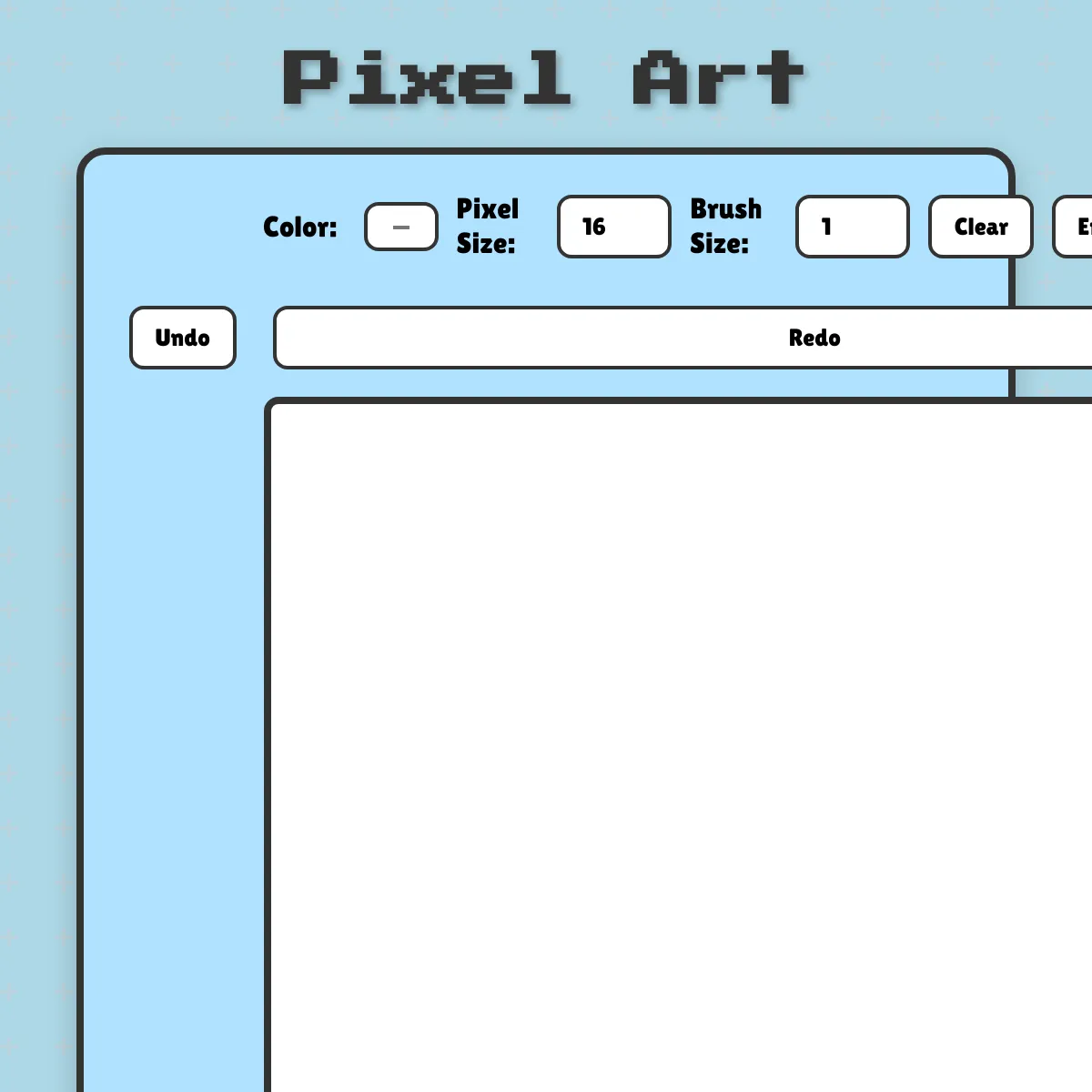 Pixel Art Editor