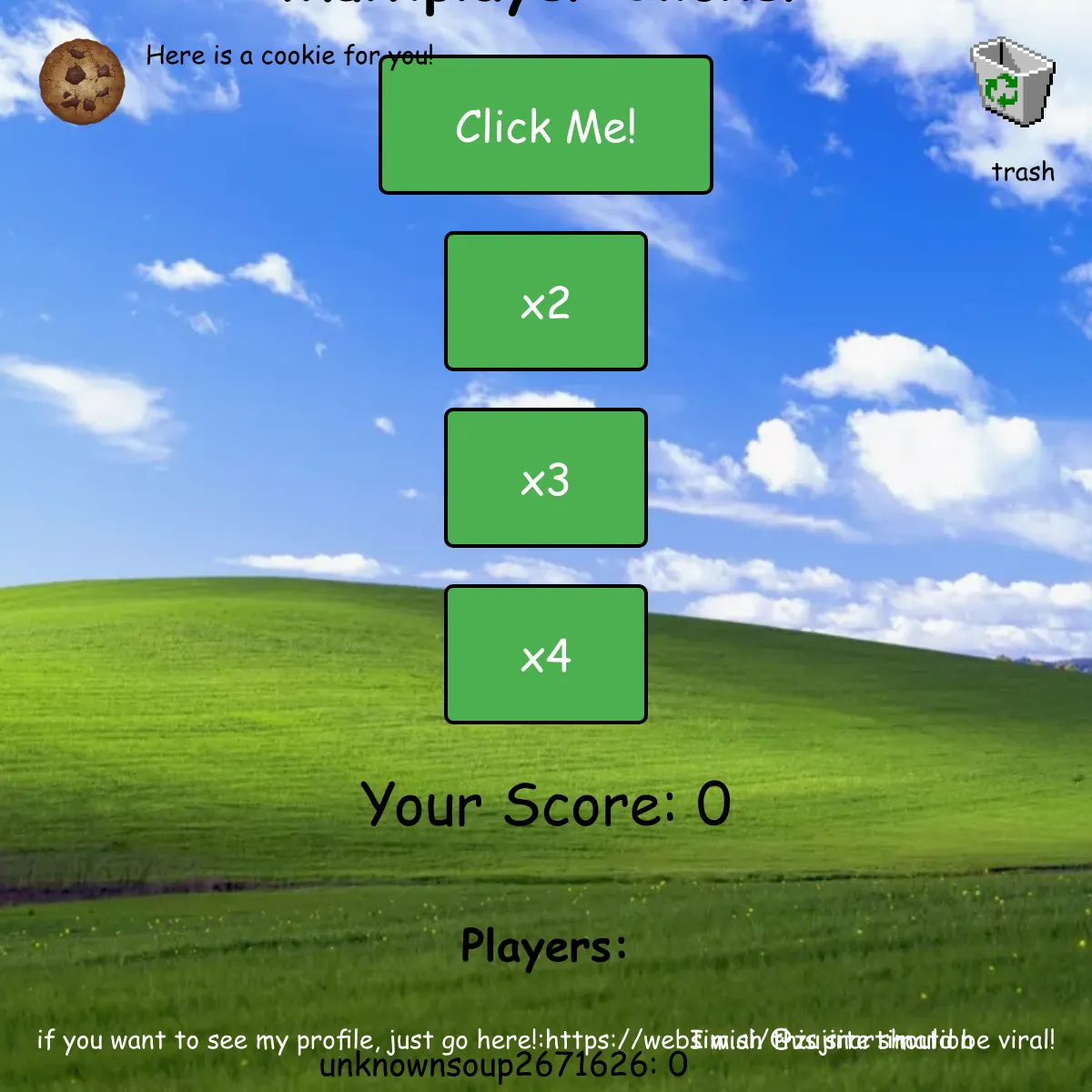 Multiplayer Clicker