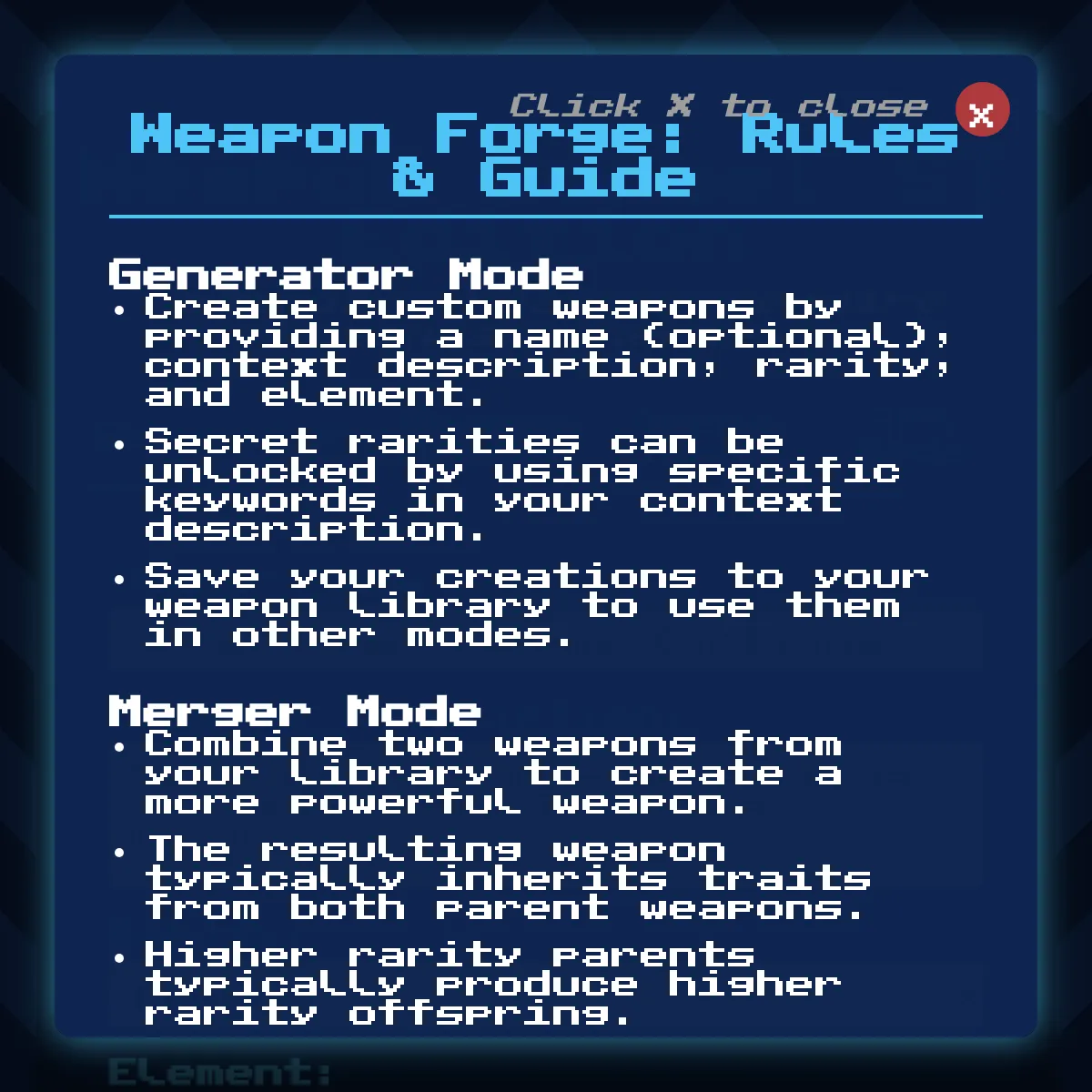 Weapon Generator ST EDITION
