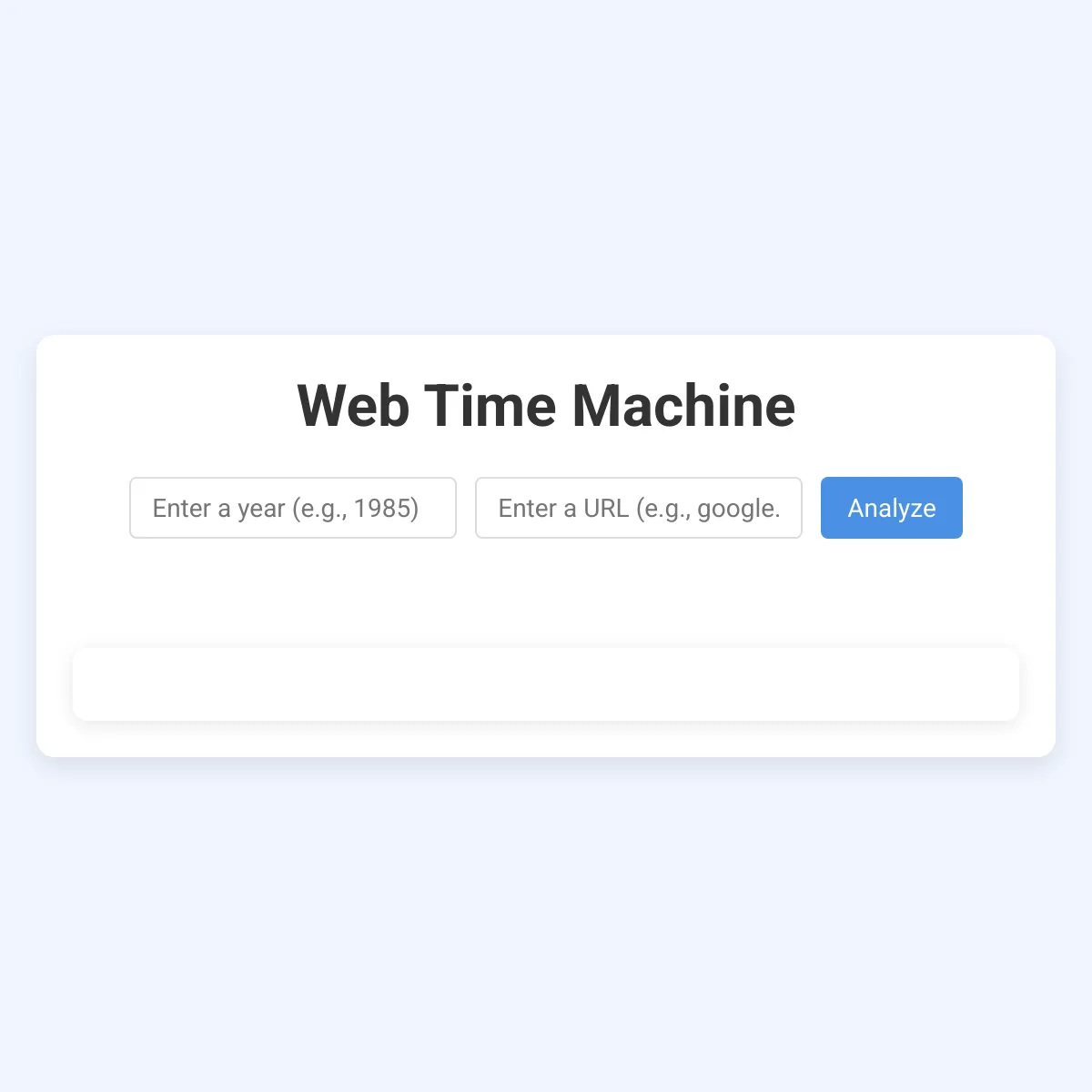 Page Time Machine