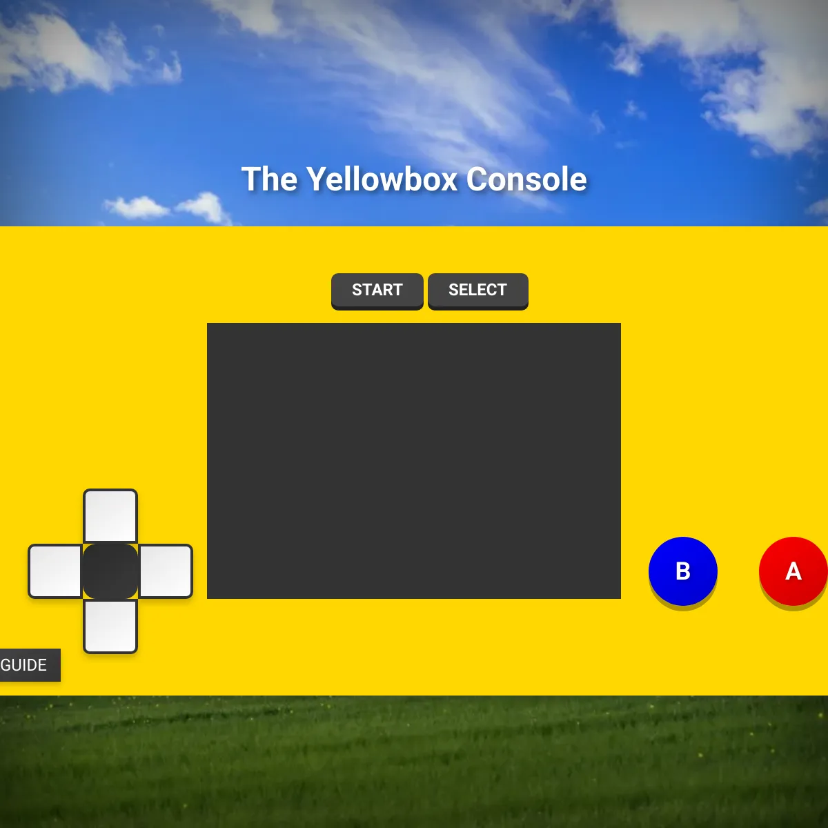 The yellowbox Console (PRE-PRE-ALPHA!!)