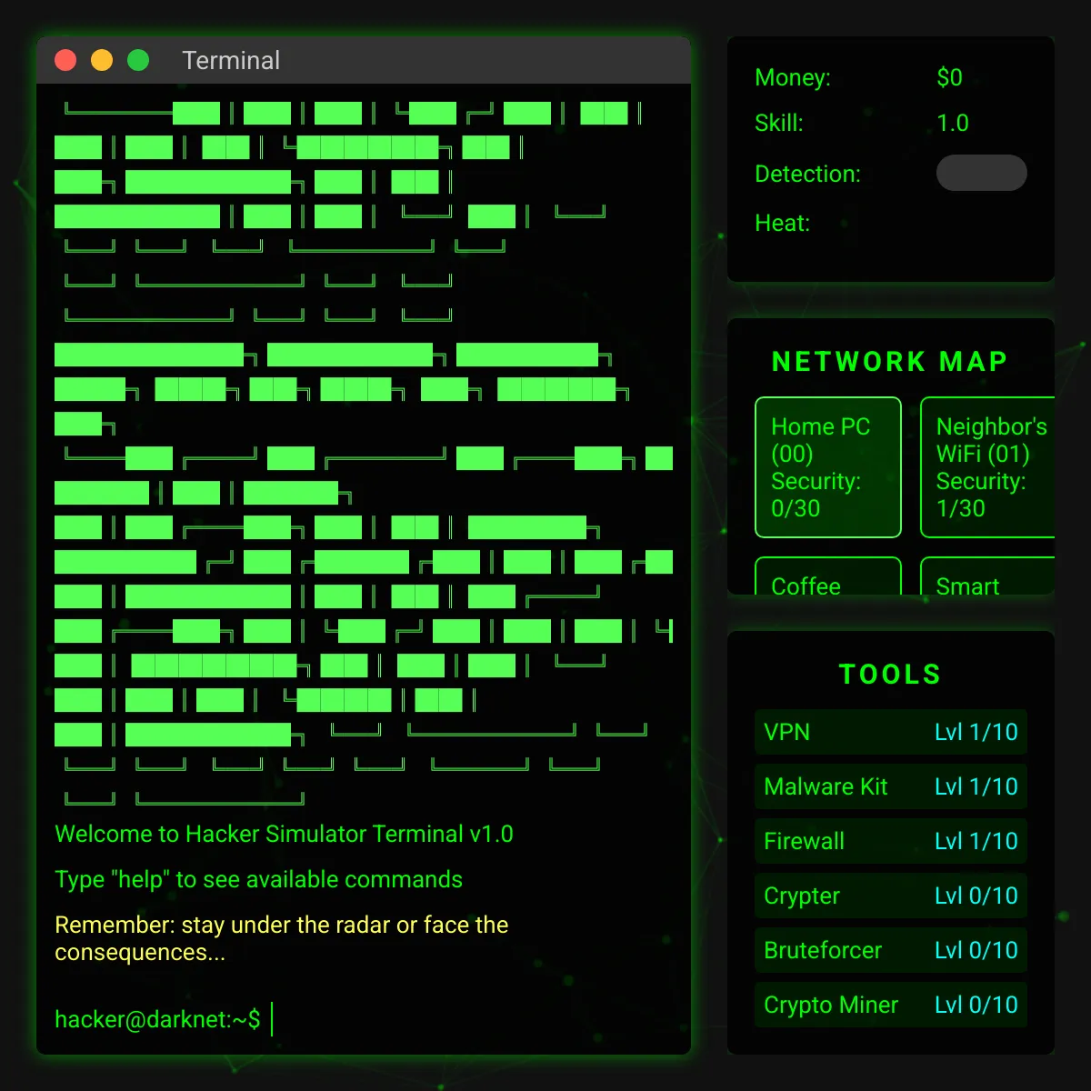 Hacker Simulator: Irisveil Branch