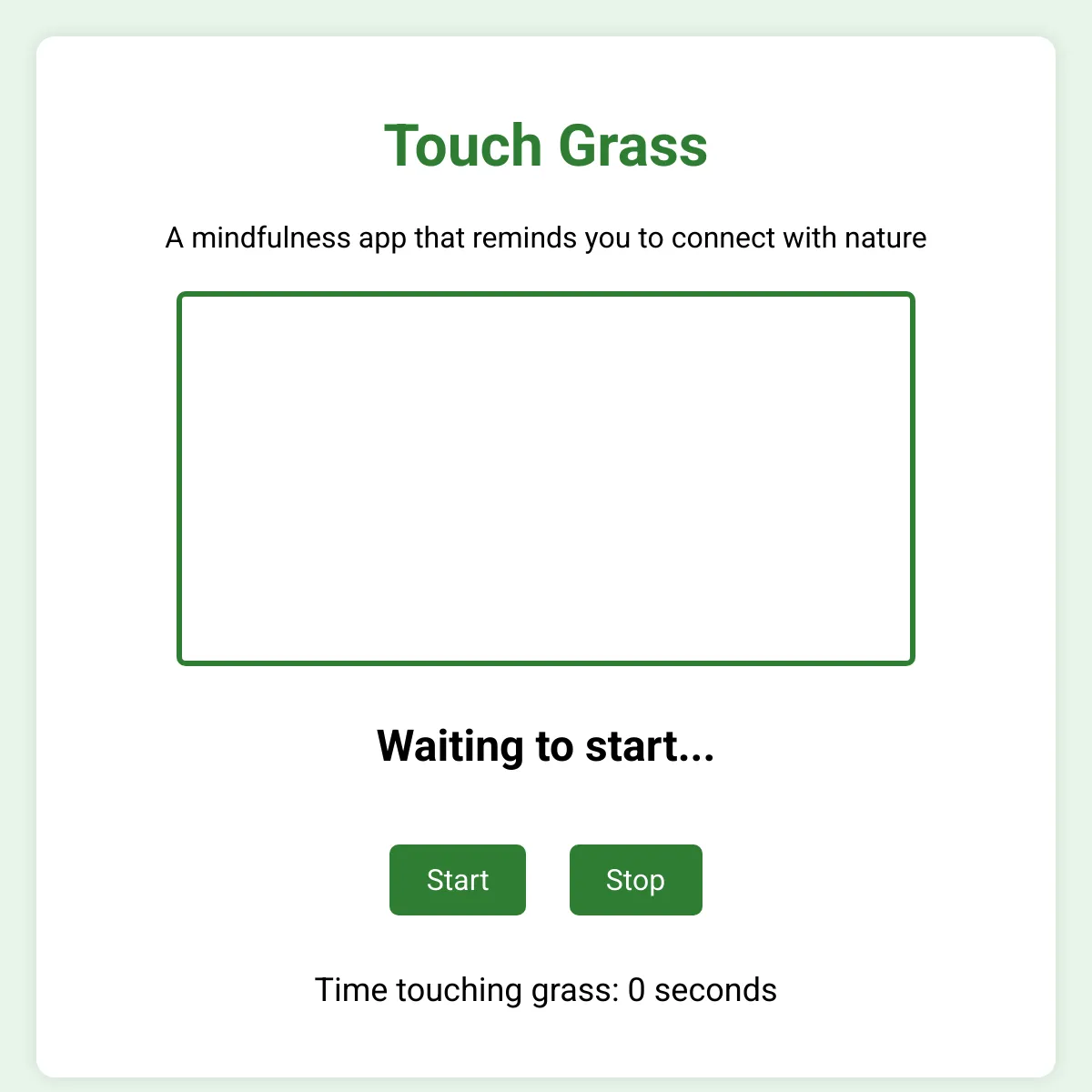 Touch Grass