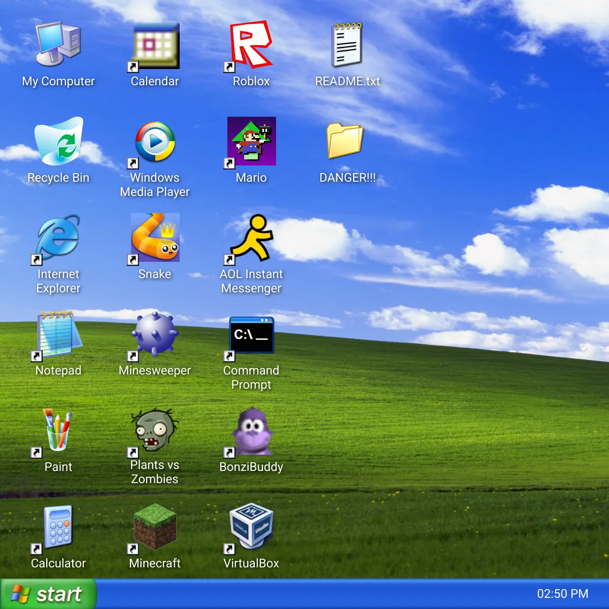 Windows XP Simulator with AI Internet