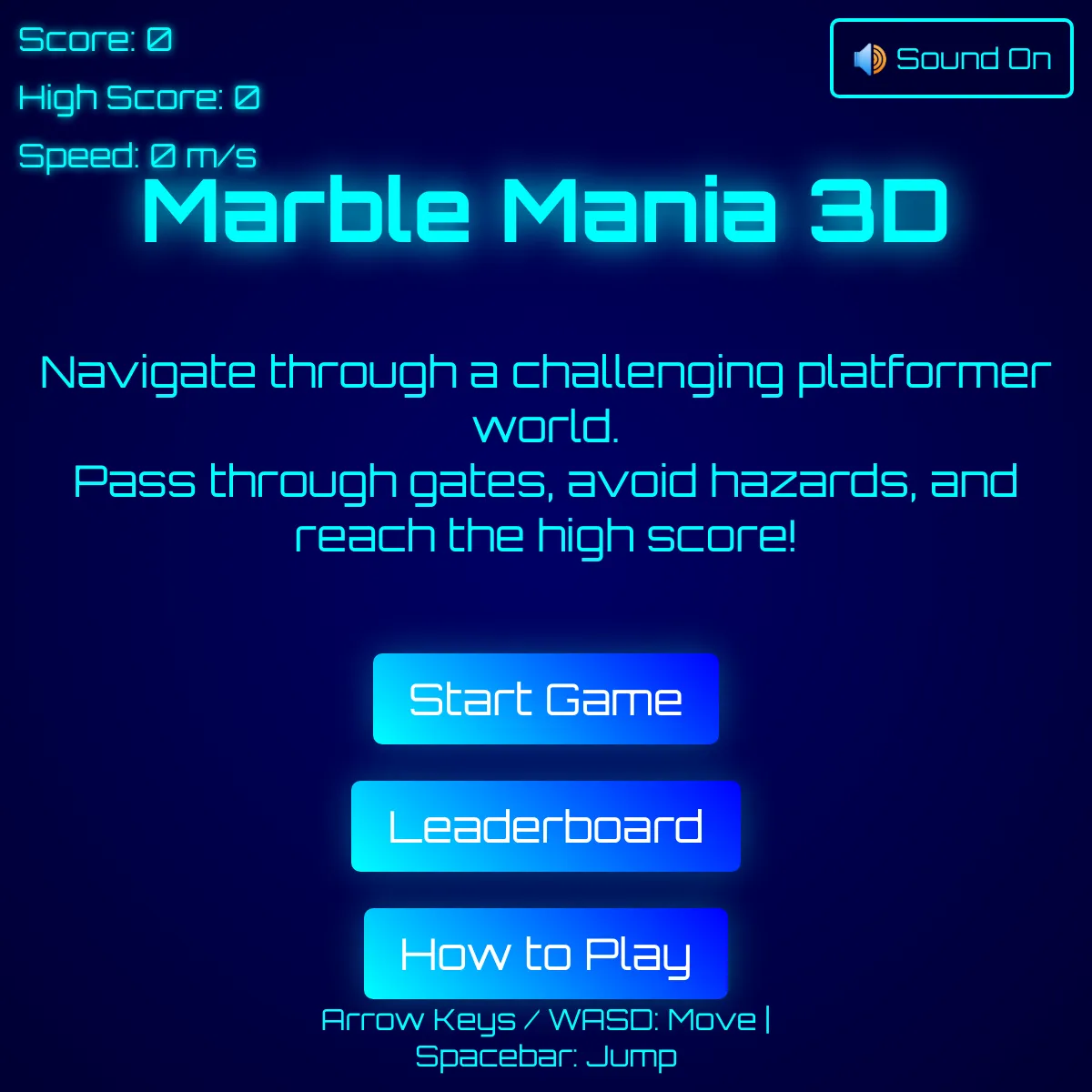 Marble Mania 3D