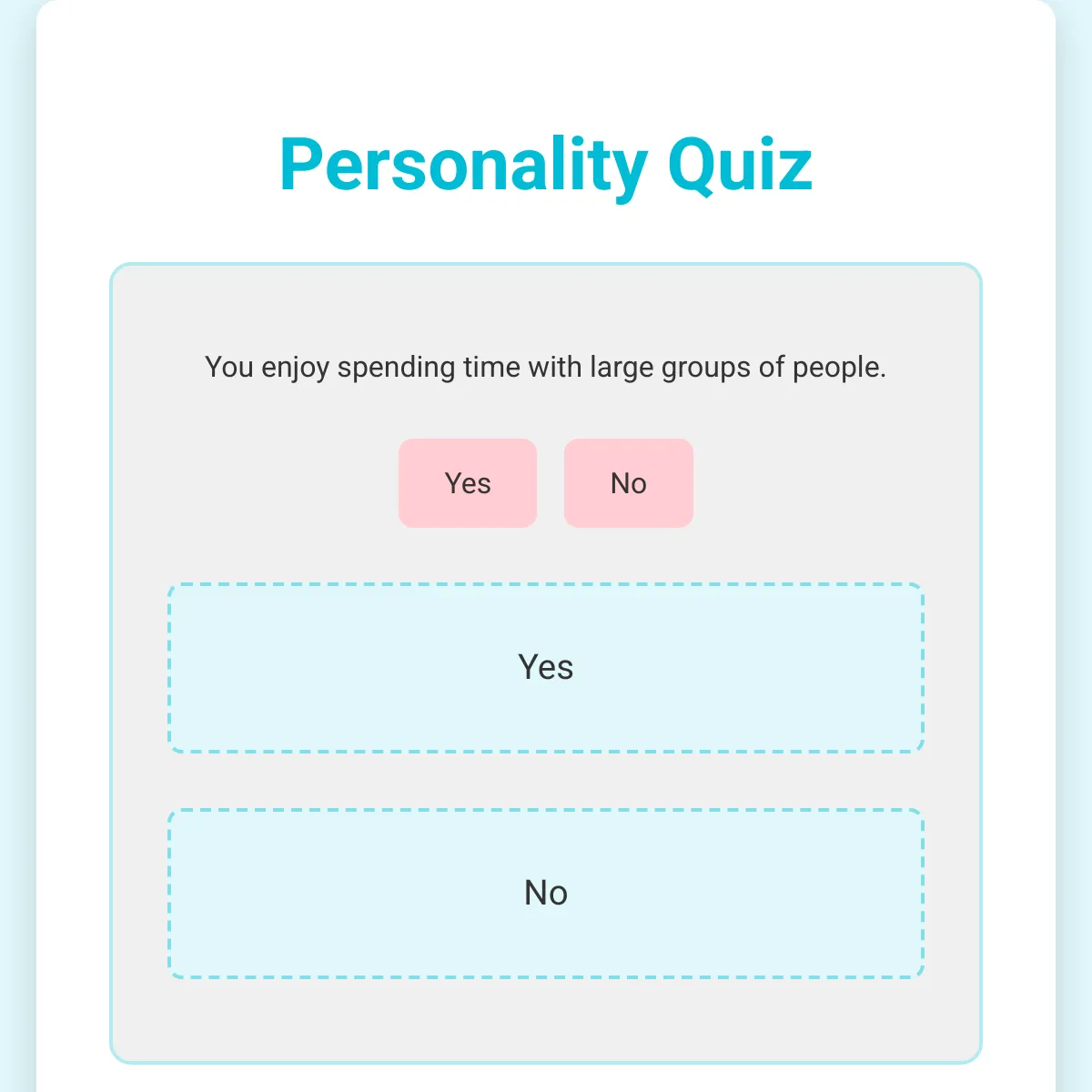 Personality Quiz