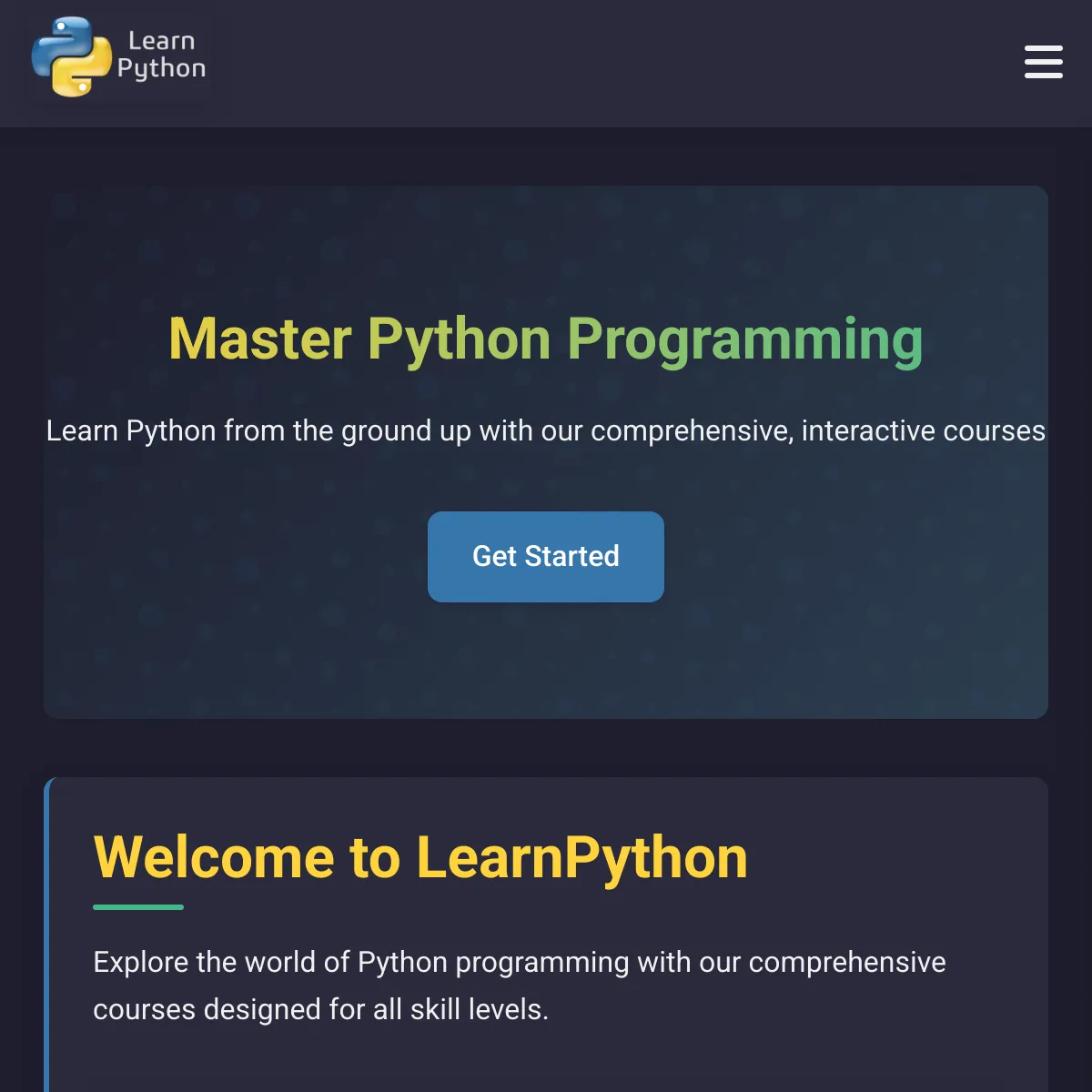 LearnPython