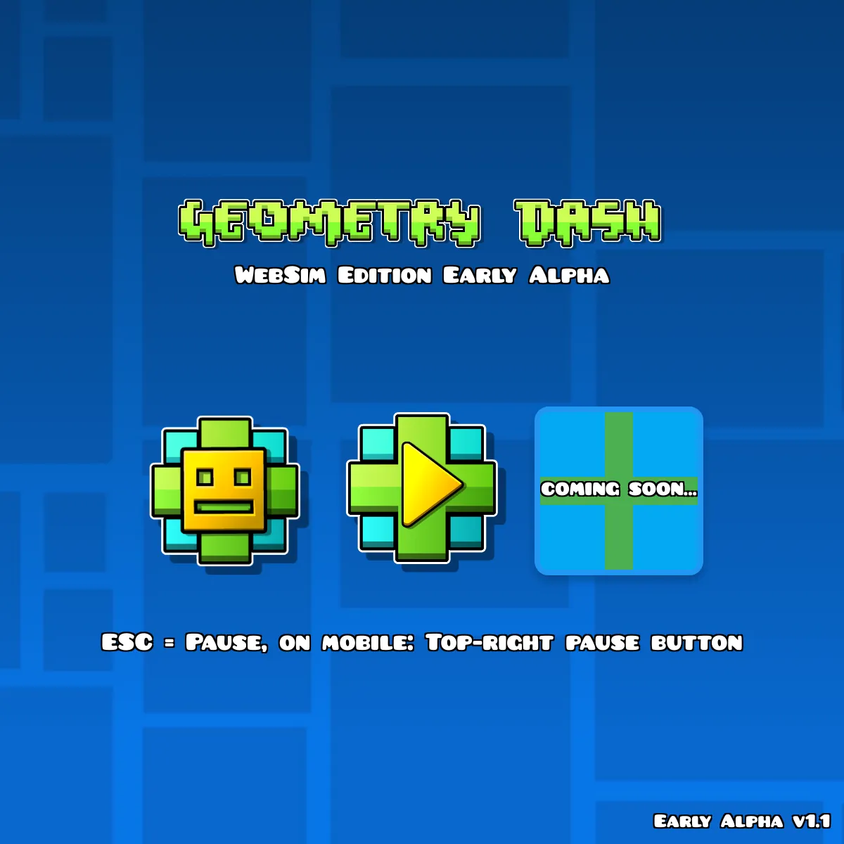 Geometry Dash WebSIm Edition (Early Alpha)