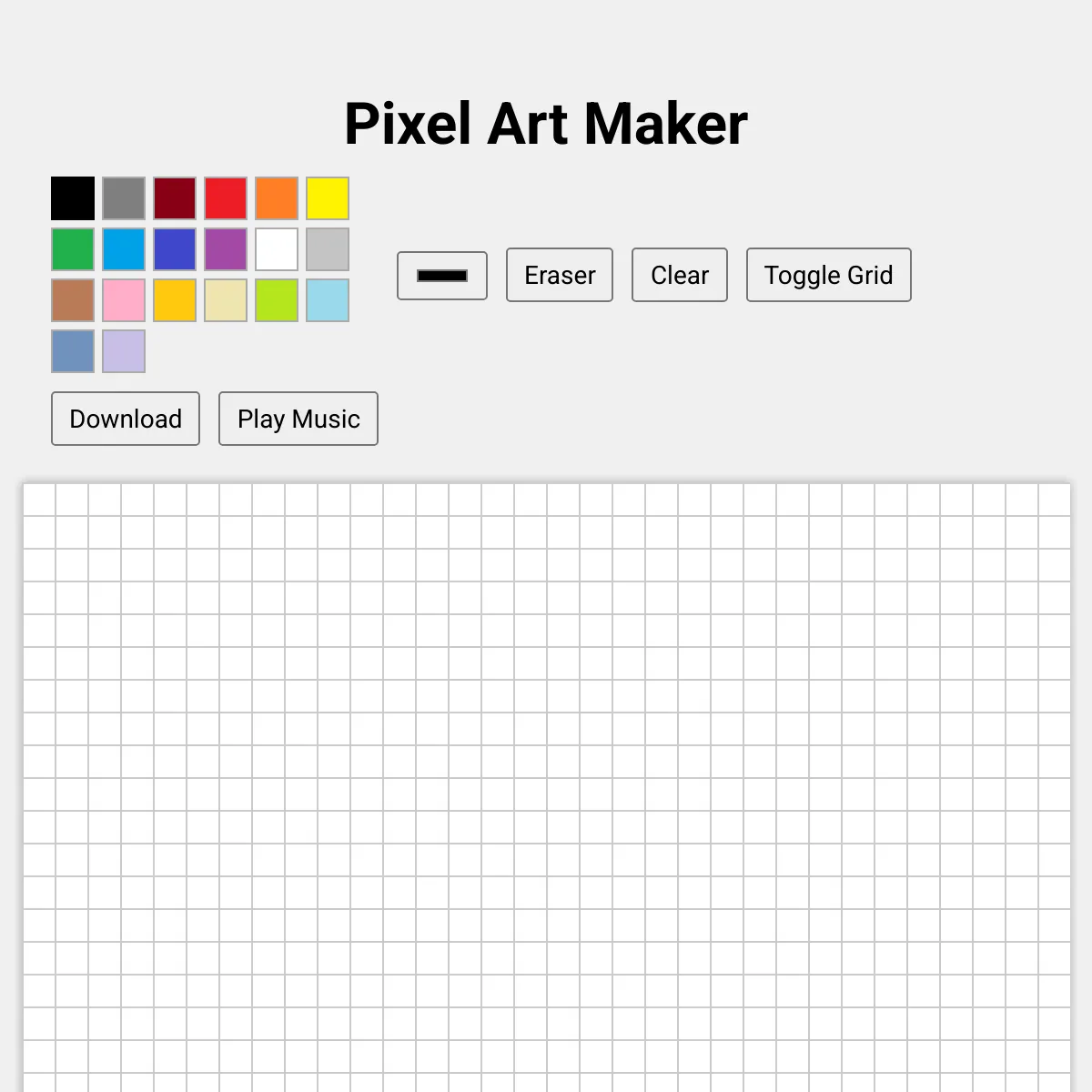 Pixel Art Maker