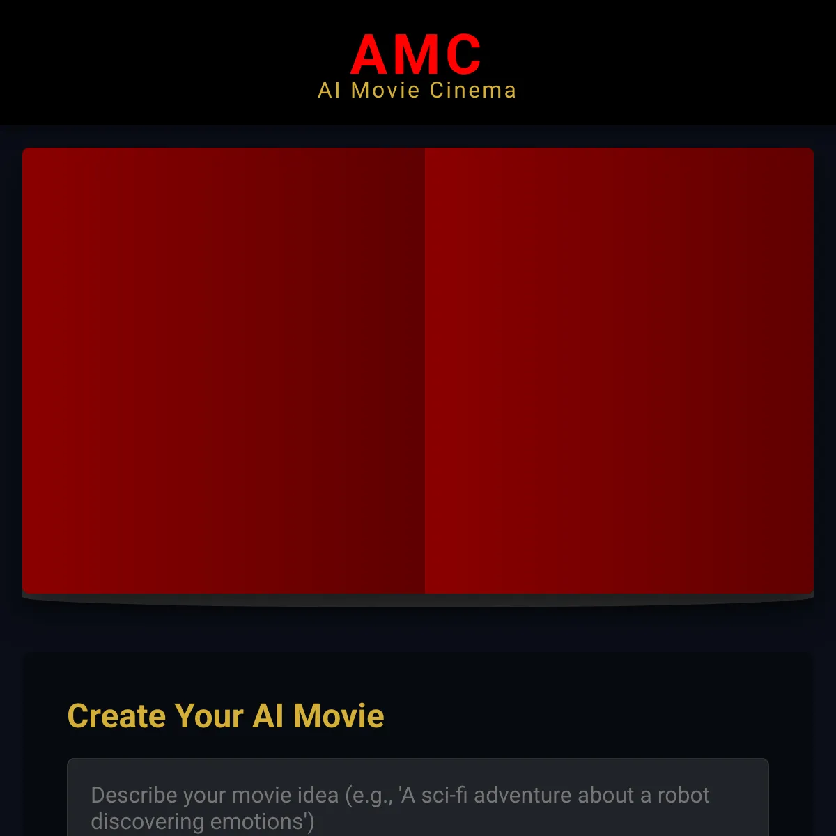 AMC (AI Movie Cinema)