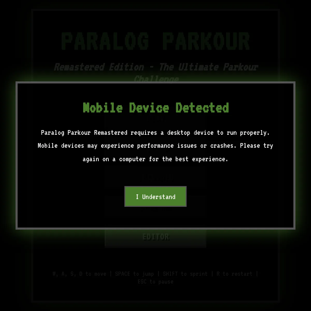 PARALOG PARKOUR