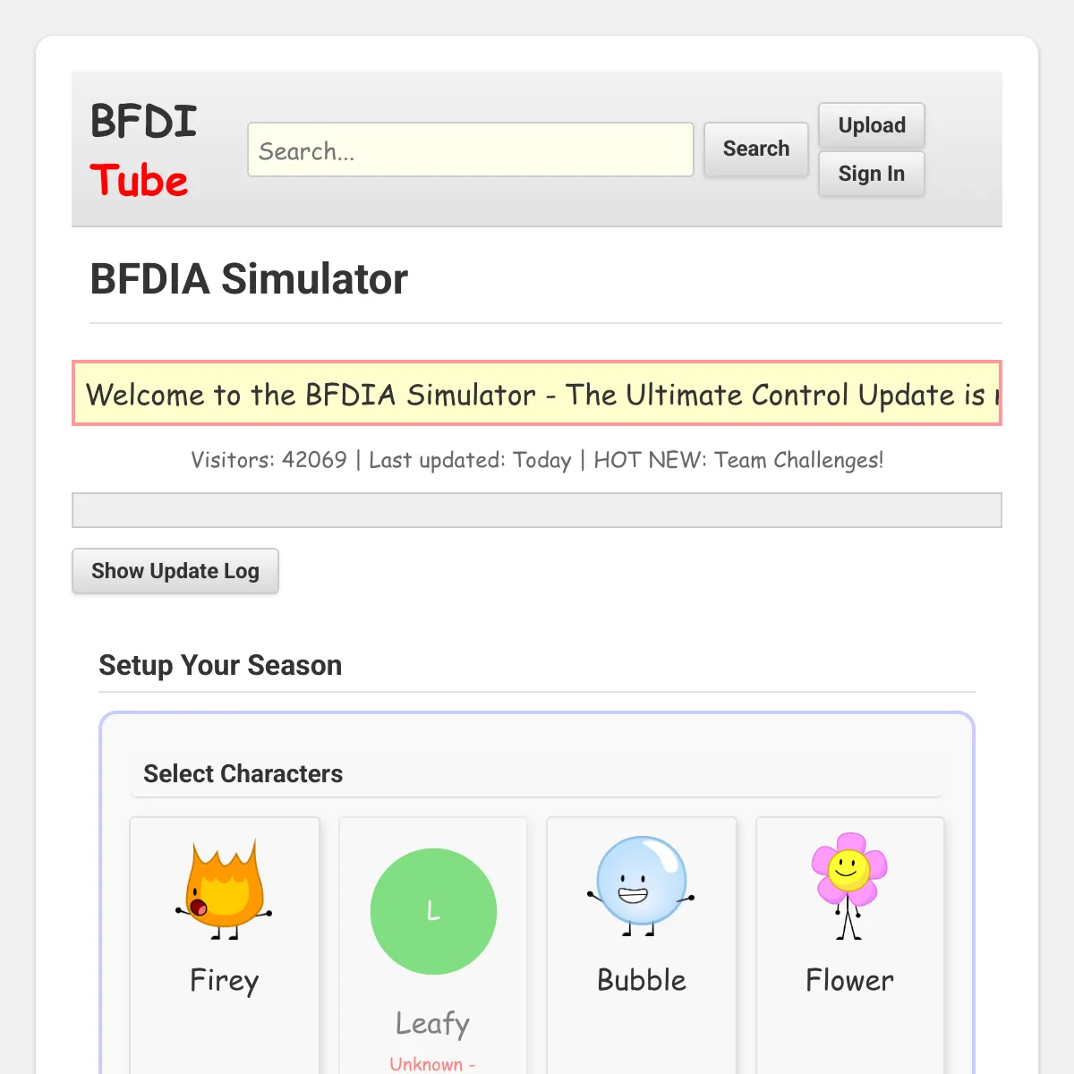BFDIA Simulator