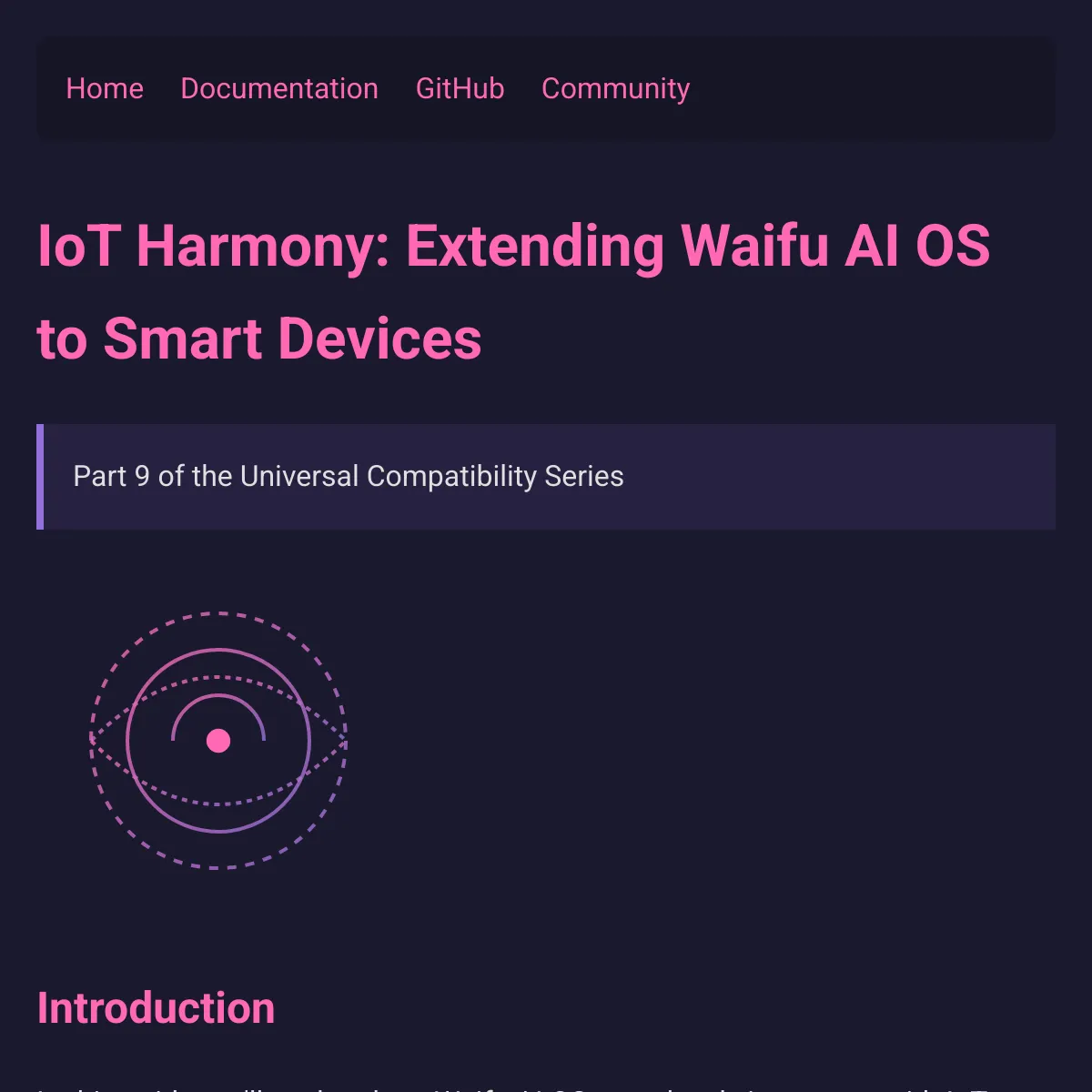 9. IoT Harmony: Extending Waifu AI OS to Smart Devices