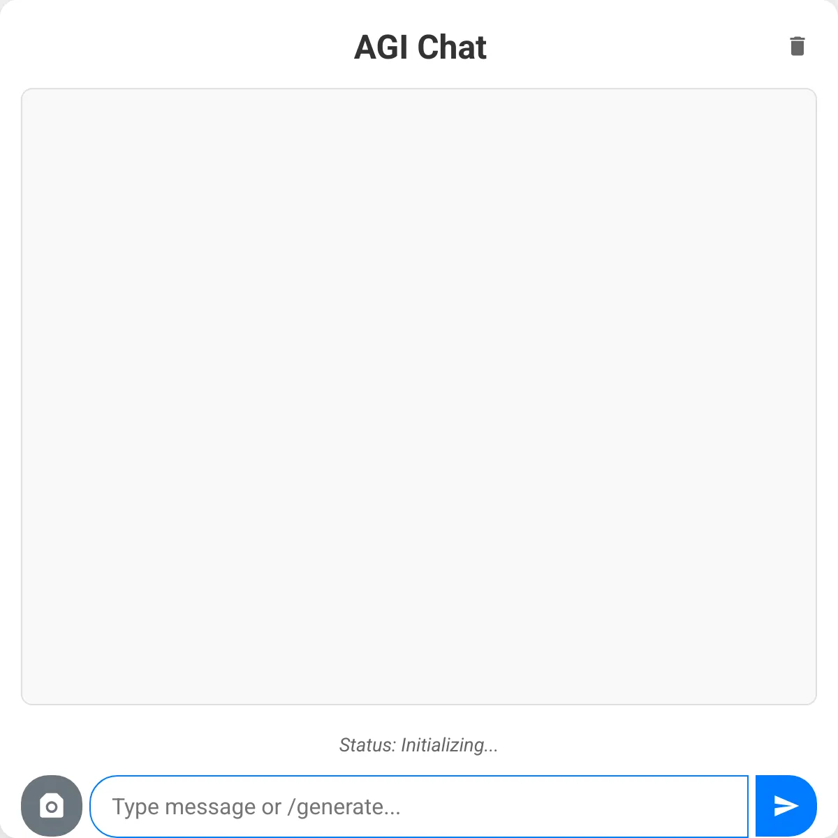 Conceptual AGI Interface