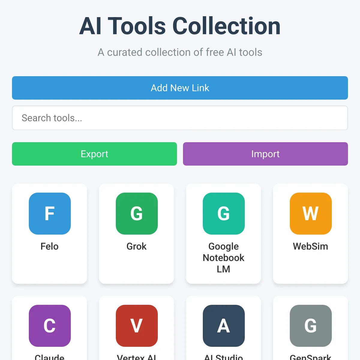 AI Tools Collection
