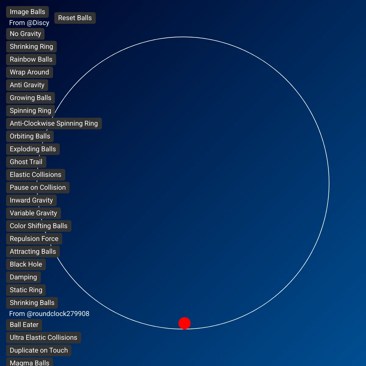 Ball Simulator