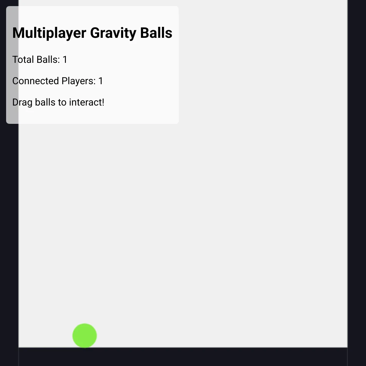Multiplayer Gravity Balls
