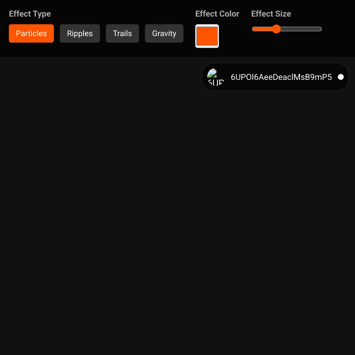 Interactive Effects Playground