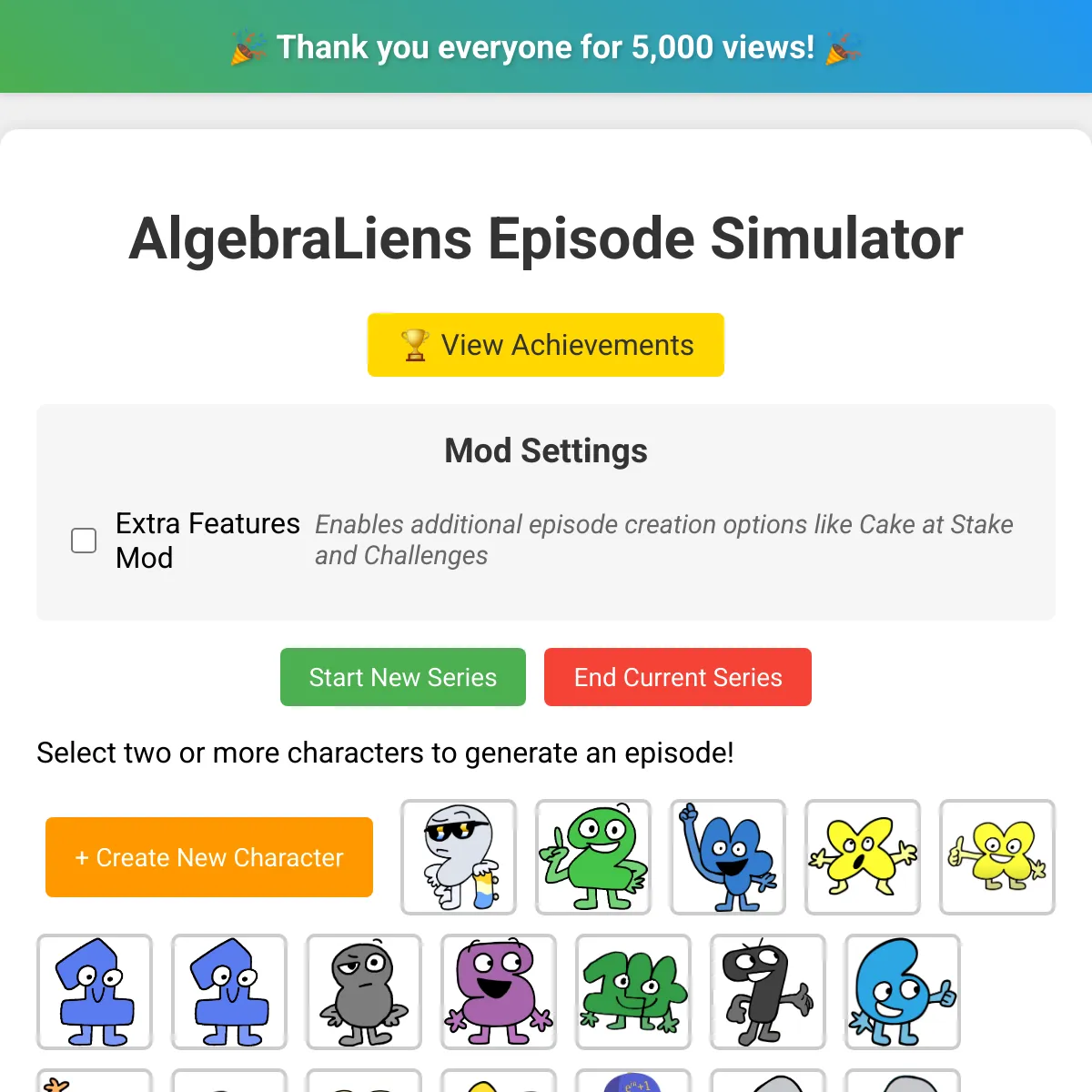 algebraliens episode simulator