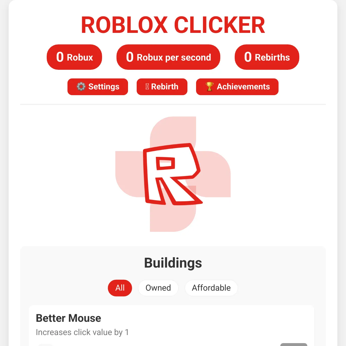 ROBLOX Clicker