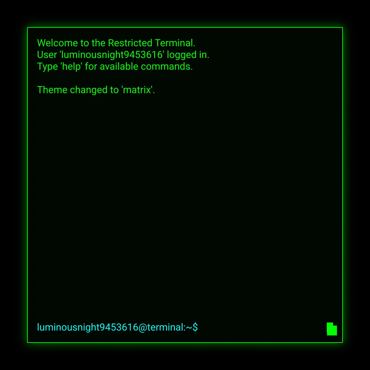 Hacking Simulation