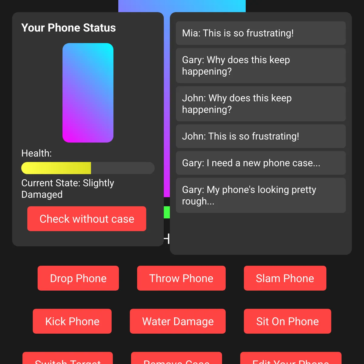 Phone Breaker with your own phone