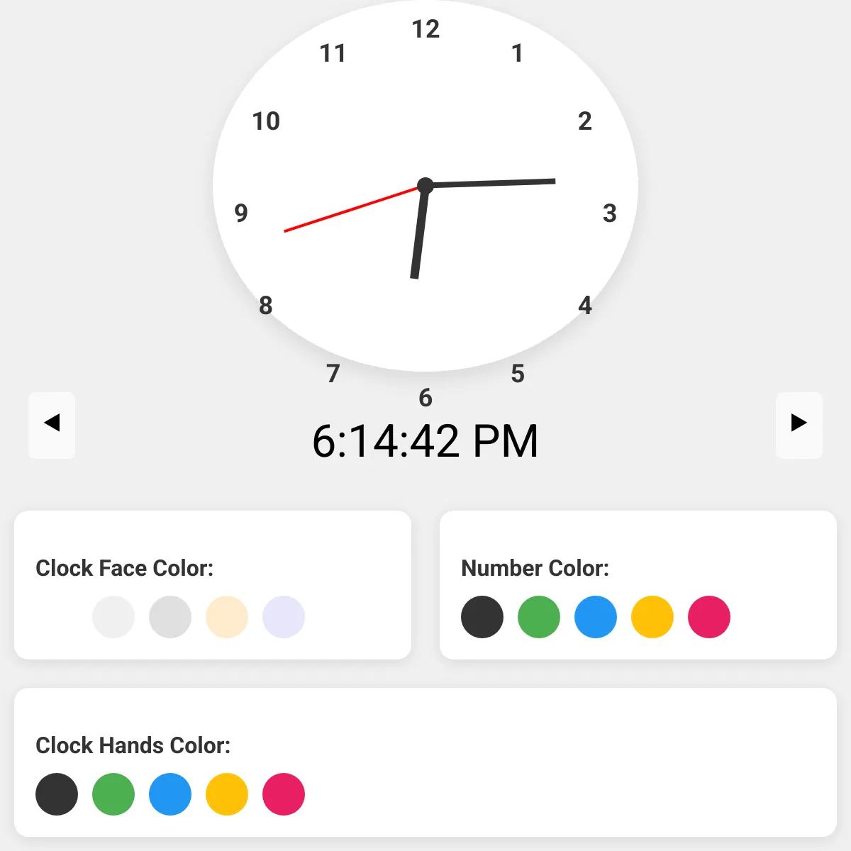 Fully Customizable Analog Digital Clock V 2 0