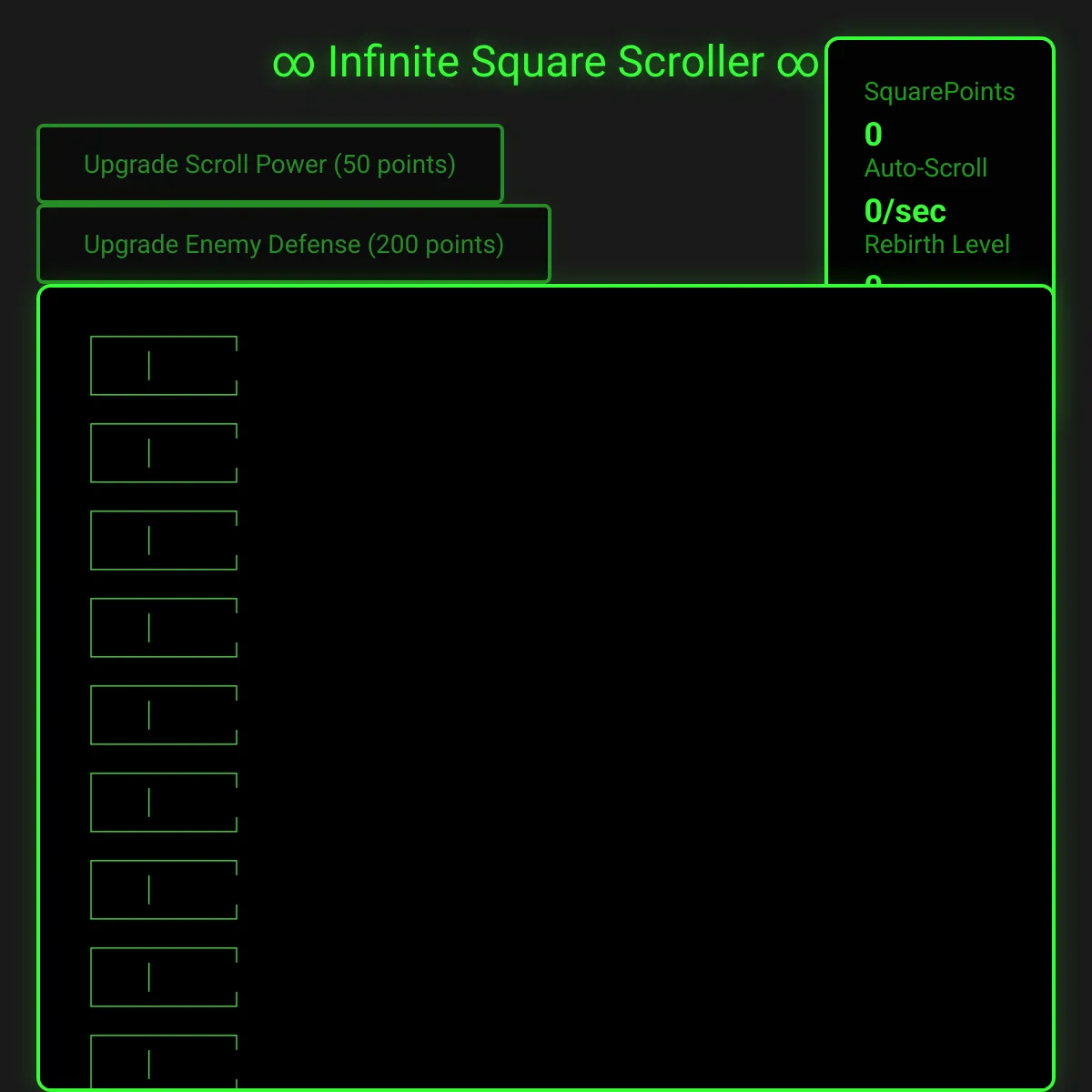 square scroller