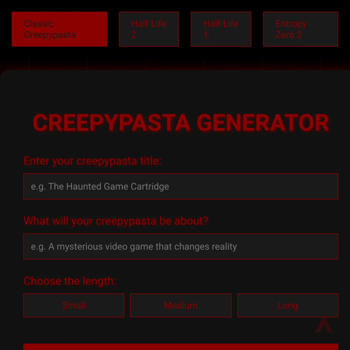 half life 2 generator
