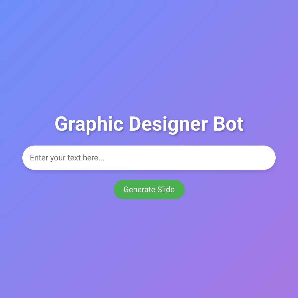 Graphic Designer Bot
