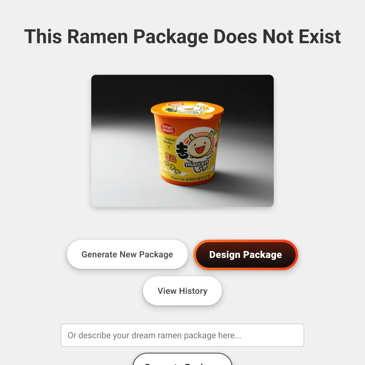 This Ramen Does Not Exist